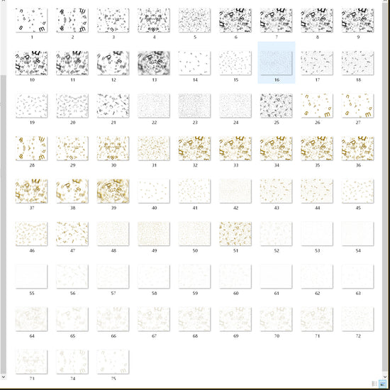 Letters - Overlays – pixspace